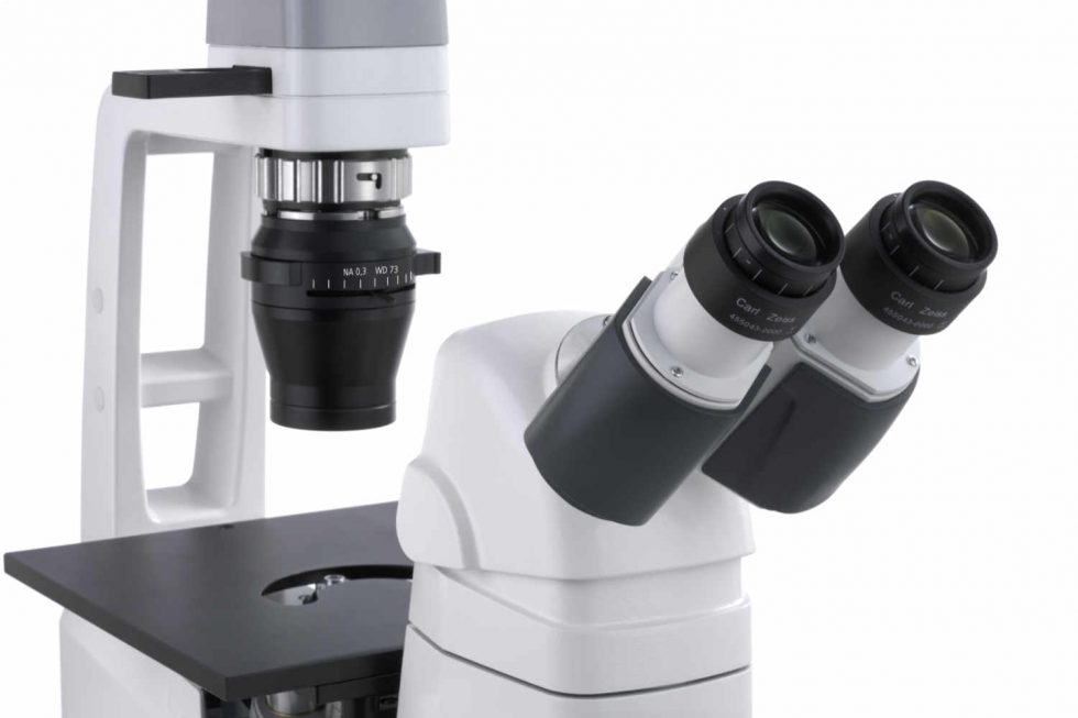 inverses Durchlichtmikroskop ZEISS "AxioVert A1"